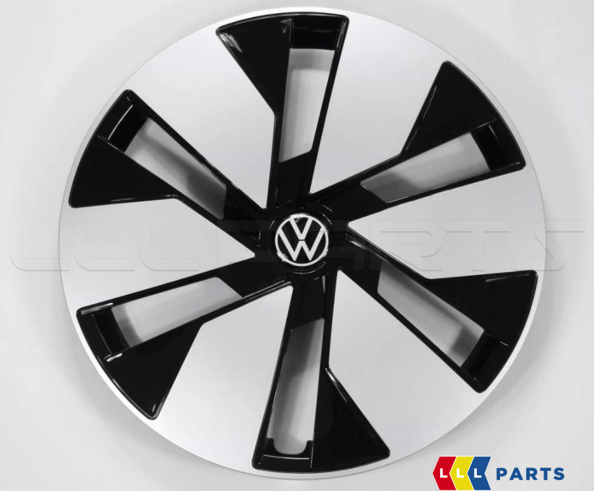 Genuine Volkswagen ID3 18" Inch Steel Wheel Caps Covers Set 4x ...