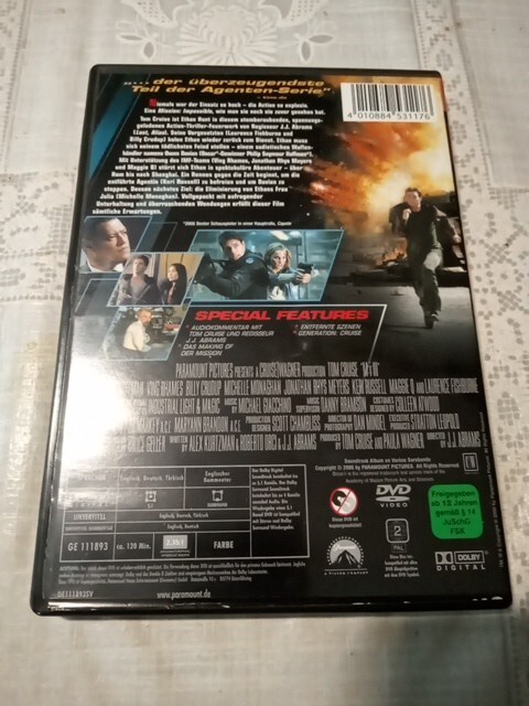 Mission: Impossible 3 - M:I: III (2006) [DVD] Tom Cruise, Michelle ...