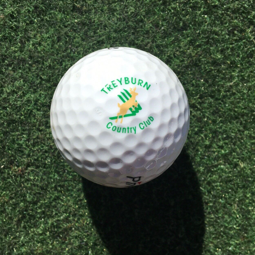 Treyburn Country Club Logo Golf Ball, Durham, NC, Private Club | eBay