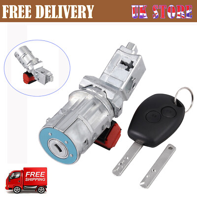 8200214168 Ignition Lock Barrel Switch For Renault Master Mk3 & Key FOT ...