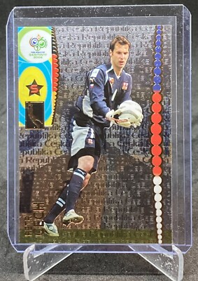 PETR CECH 2006 Panini World Cup Foil Soccer Card CZECH REPUBLIC #63 PSA ...