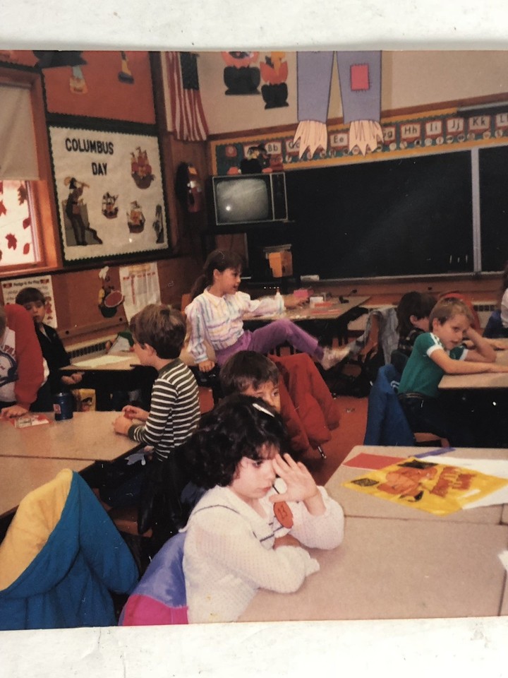 Vintage 1980s 1990s elementary pre School Classroom color photo | eBay