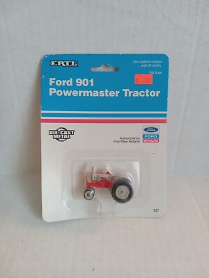 ERTL Ford 901 Powermaster Tractor #927 New Holland Dealership 1/64 ...