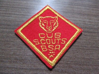 Bear Cub Scout Felt 1950's Rank Patch IN7 | eBay