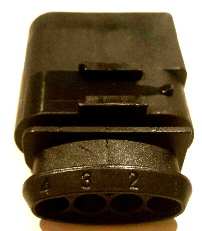 VW AUDI 1J0973824 4 pin sealed Male Connector Set 1J0 973 824 -6X0 973 ...