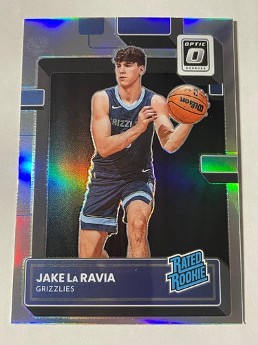 Jake La Ravia 2022-23 Panini Donruss Optic Rated Rookie #216 Holo Prizm | eBay