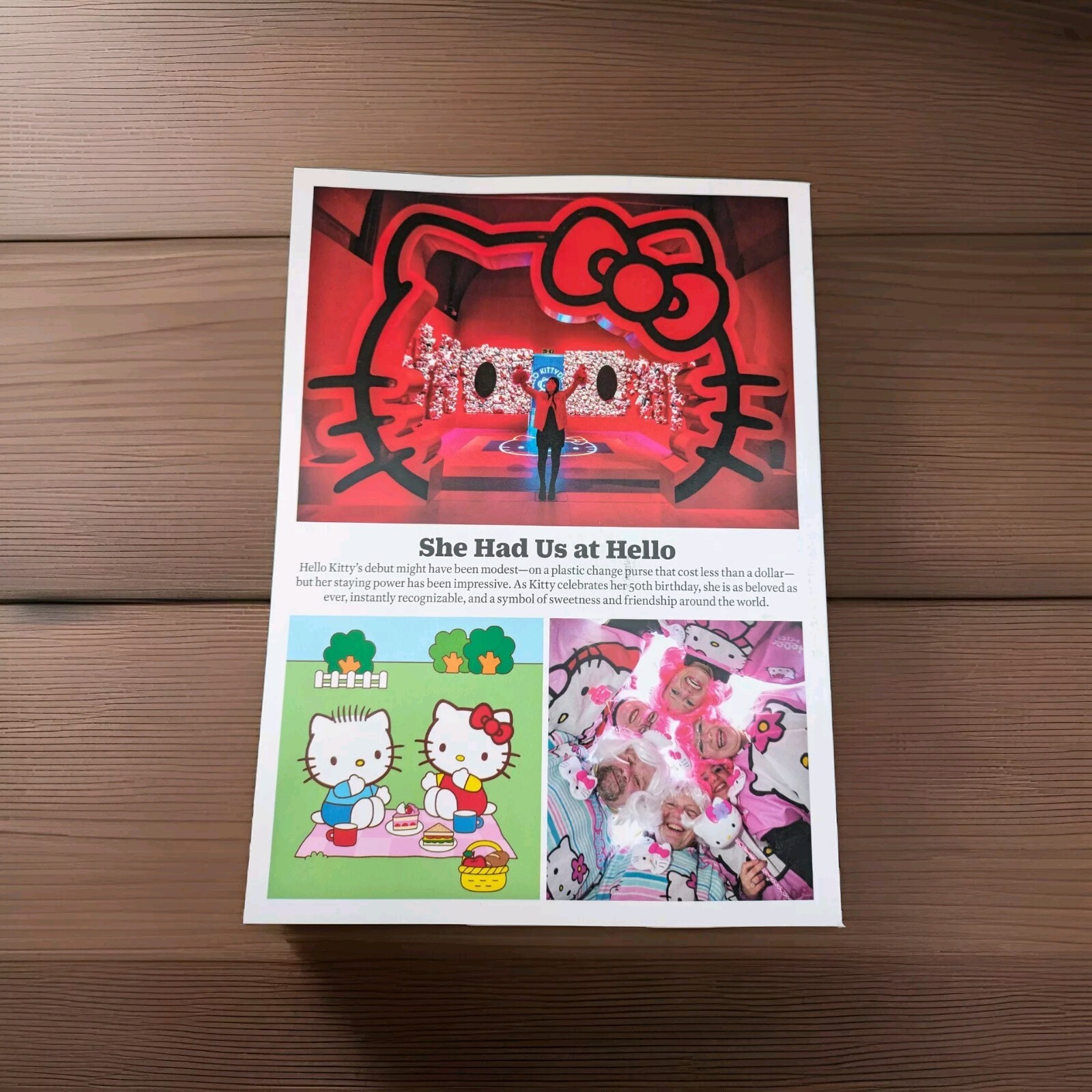 50 YEARS OF HELLO KITTY THE POWER OF CUTENESS TIME MAGAZINE SPECIAL ...