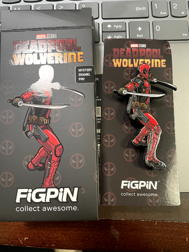 FiGPiN SDCC Exclusive 2024 Deadpool Wolverine Mystery Enamel Pin ...