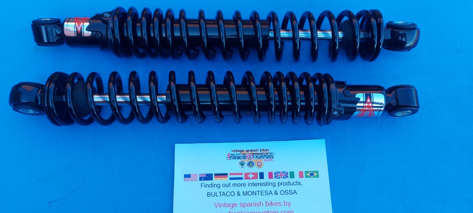 BULTACO SHERPA SHOCKS NEW SHOCKS BULTACO SHERPA T 198A - 199A 250cc AND ...