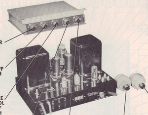 Rauland amplifier schematics diagram