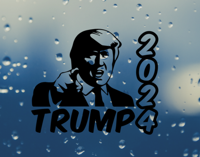 Trump 2024 Campaign President Trump Vinyl Decal Car Truck Window Bumper ...