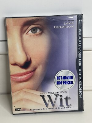 WIT 2001 HBO Video DVD Movie EMMA THOMPSON & Christopher Lloyd ...