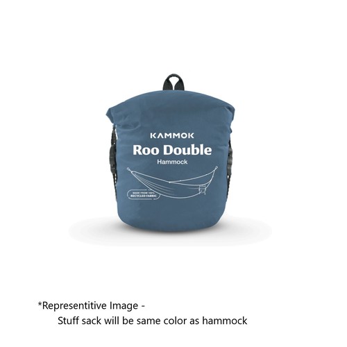 Kammok Roo Double Granite Gray 500 lb Capacity Ripstop Nylon Camping ...