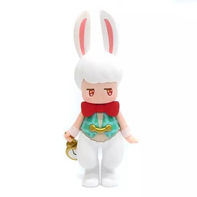 Mini Figure White Rabbit "POPMART SATYR RORY Alice in Wonderland Series ...