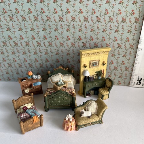 Avon Victorian Memories Miniature Furniture Collectibles Vintage Set ...