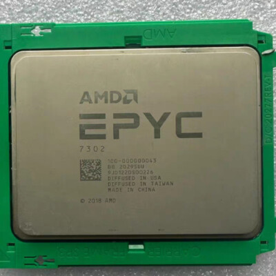 AMD EPYC 7302 CPU 3.0GHz-3.3GHz Dell lock 32Thread SP3 16Core TDP-155W ...