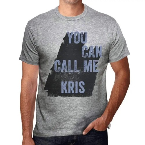 Men's Graphic T-Shirt You Can Call Me Kris Eco-Friendly Limited Edition ...