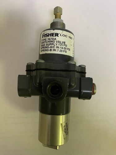 Fisher / Switching Valve / 167DA / 125PSI / LOC 105 | eBay