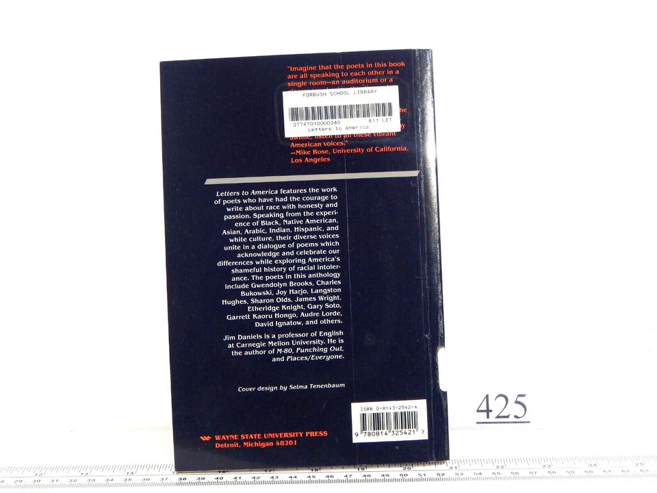 Letters to America : Contemporary American Poetry on Race by Russell ...