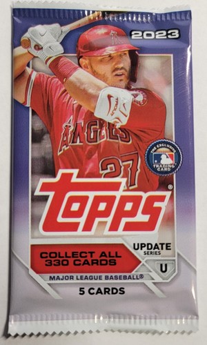 2023 Topps Update ** MLB Baseball Trading Cards ONE Pack ****** | eBay