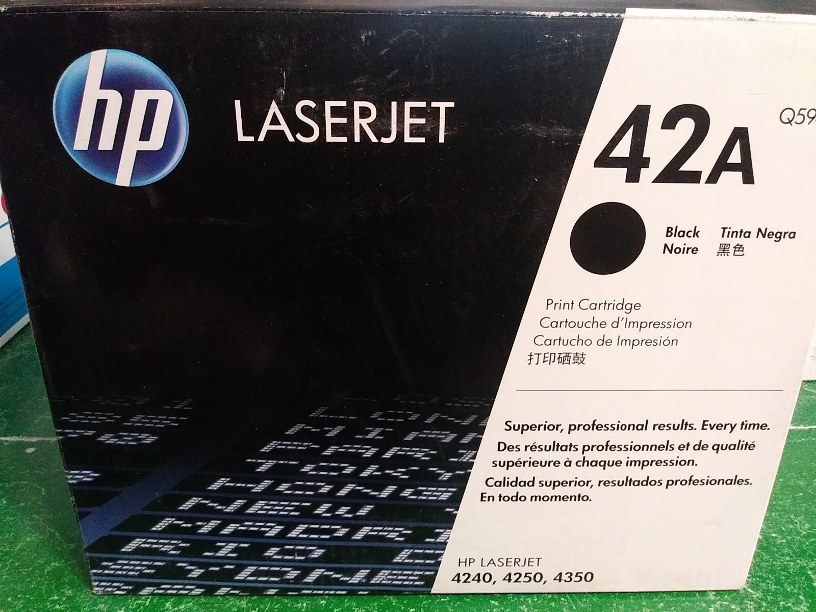 HP 42A Q5942A Black Laserjet Toner Print Cartridge Open Box | eBay