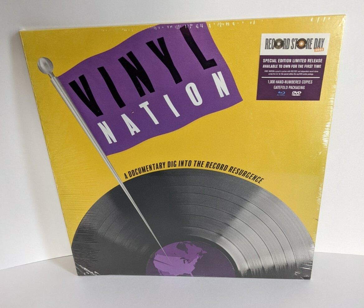 Vinyl Nation DVD/Blu-Ray Documentary Record Store Day RSD Drop 1 2021 ...