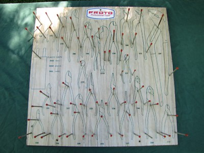 Vintage Proto Tools Tool Racks Set of 10 | eBay