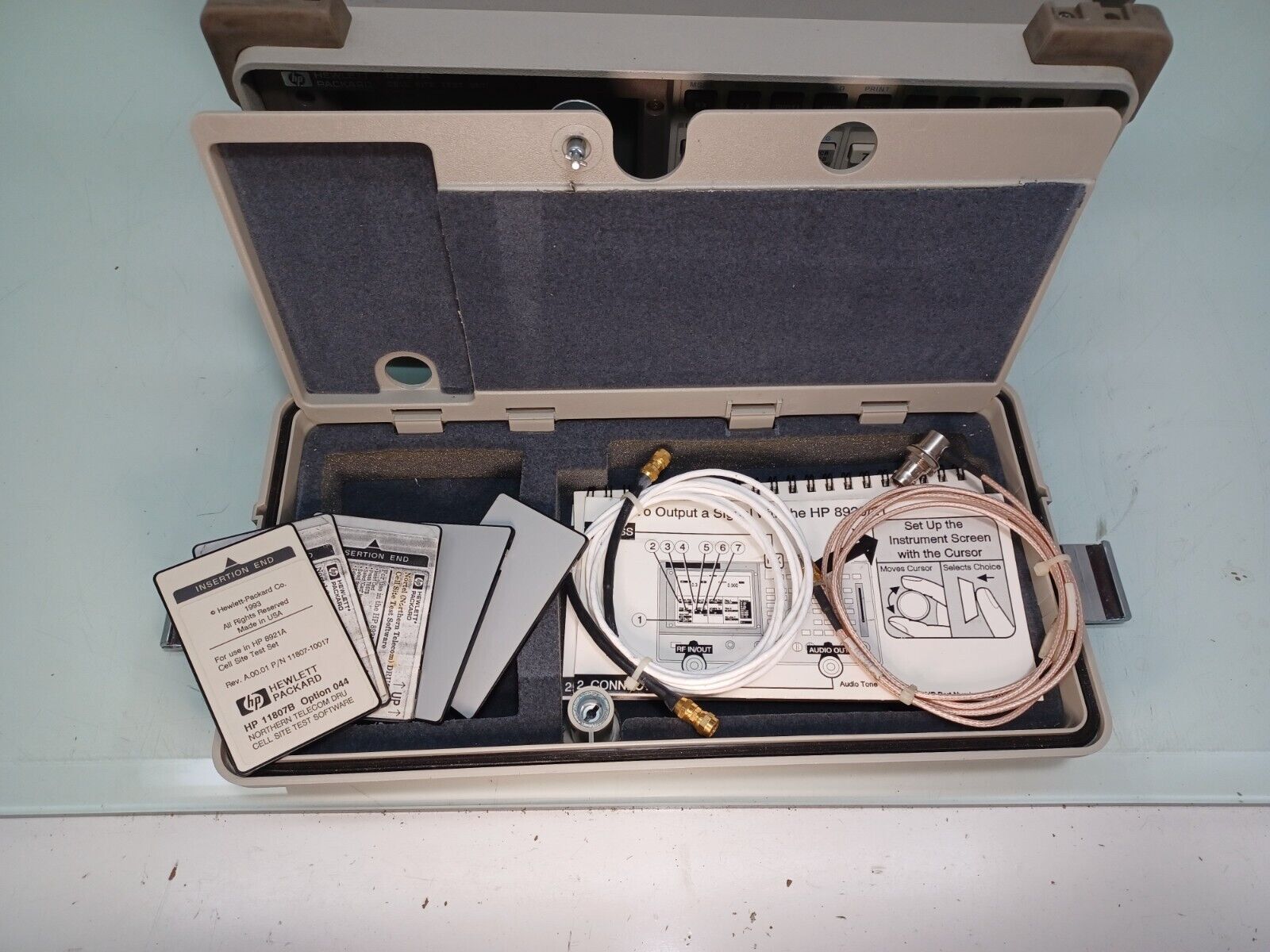 HP 8921A Cell Test Set Spectrum Analyzer 83204a Cellular Adapter for ...