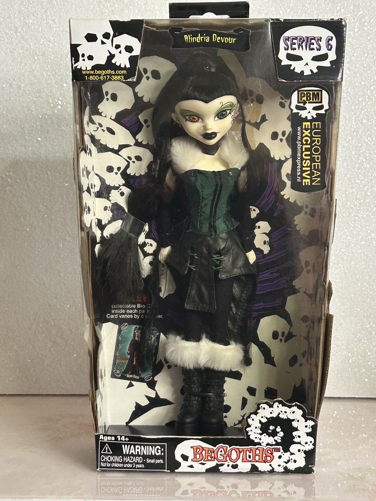 Begoths Bleeding Edge Goths Doll Alindria Devour Series 6 Exclusive NIB ...