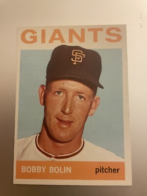 1964 Topps Baseball #374 Bobby Bolin | eBay