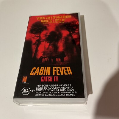 Vintage 2002 CABIN FEVER Horror Movie VHS TAPE | eBay Australia