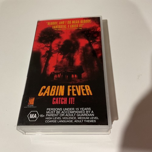 Vintage 2002 CABIN FEVER Horror Movie VHS TAPE | eBay Australia