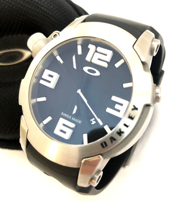 OAKLEY KILLSWITCH WATCH Black Dial Stainless Bezel Vanilla Infused Band ...