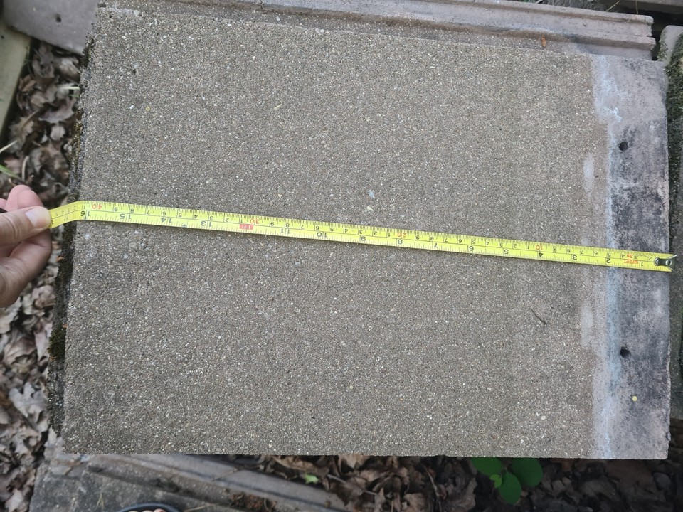 RECLAIMED Redland 90 Concrete Interlocking Roof Tile - BROWN (RD-87PL ...