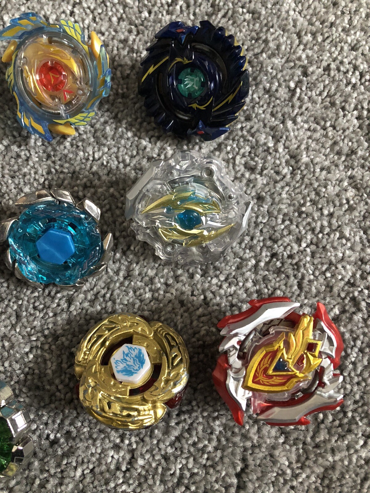 Complete Beyblades Mixed Lot Of 15 W/ 1 Launcher Beywheelz Regulus ...
