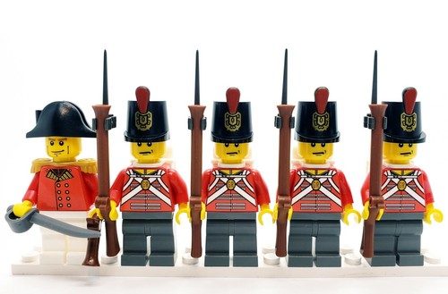 British Grenadier Line Infantry Napoleonic Wars made with real LEGO ...