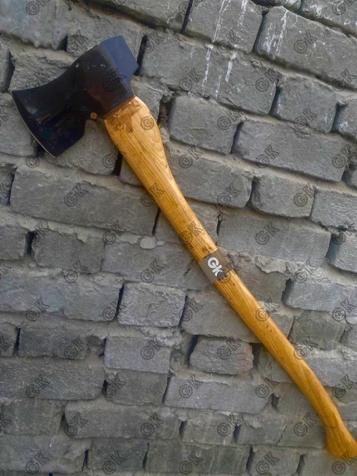 Forged, American Axe / Chopping Felling Trapper Axe Hunter Camper Hiker ...