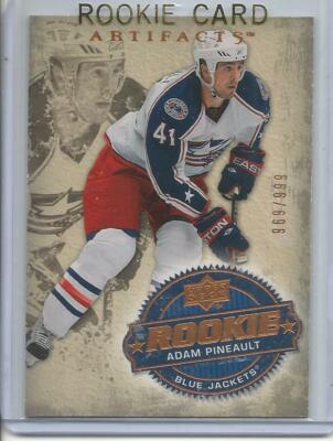 2008-09 Artifacts Adam Pineault Rookie Card RC #249 Mint 969/999 | eBay