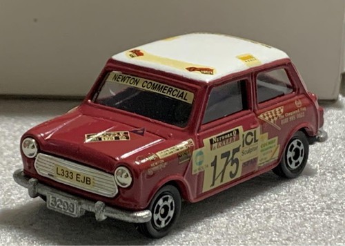 Tomica Mini Cooper Monte Carlo Rally Car Red Bib No. 175 Used ...
