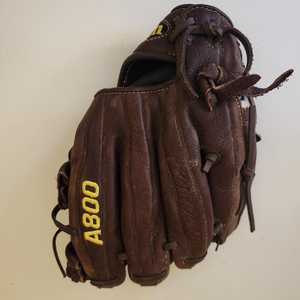 Wilson A800 Leather Baseball Glove Optima 11-1/2" Right Hand Throw | eBay