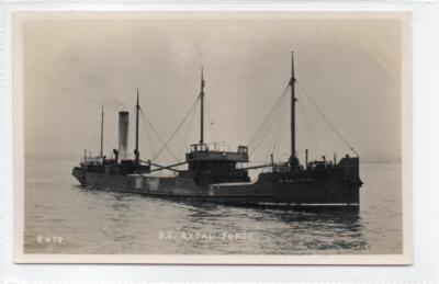 S.S. "RYDAL FORCE": Shipping postcard (C72536) | eBay UK