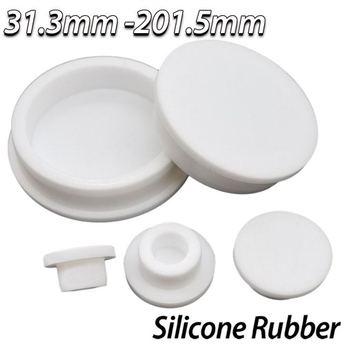 Silicone Rubber Plug PVC Pipe Plug blind plug End Caps Tube Hole 31.3mm ...