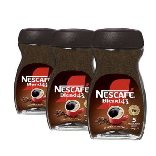 3 x Nescafe Blend 43 Instant Coffee 150g | eBay