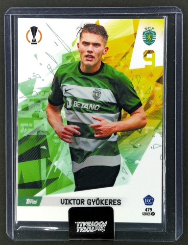 Lot of (10) 2023-24 Topps Total Football #479 Viktor Gyokeres RC ...