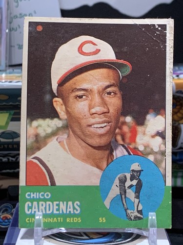 1963 Topps Set-Break #203 Chico Cardenas Reds DP 7E | eBay