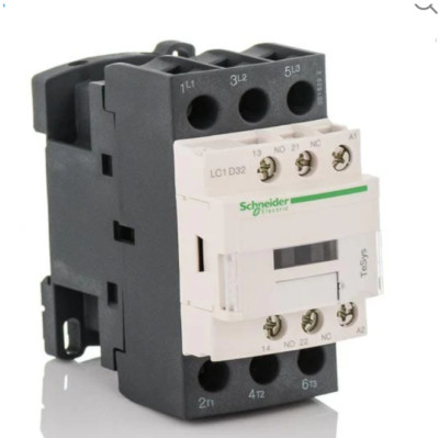 LC1D12U7 IEC Contactor, TeSys Deca, Nonreversing, 12A, 7.5HP at 480VAC ...