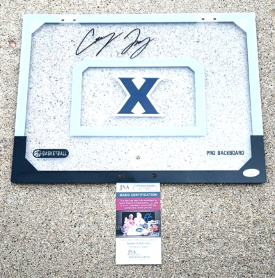 COLBY JONES Xavier SIGNED Backboard JSA COA Musketeers Basketball | eBay