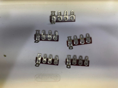 3 pieces 4 lug solder lug strips | eBay