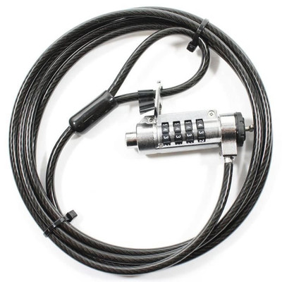 GENUINE Dell Laptop Combination Kensington Lock 1.8m Cable Monitor ...