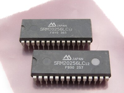 ( 2 PCS ) SRM20256LC12 Syracuse CMOS 256K-Bit Static RAM REFURB 62256 ...